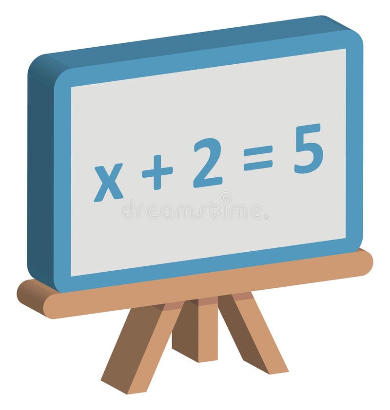 Math Sum Isolated Vector Icon Editable Stock Vector - Illustration of ...