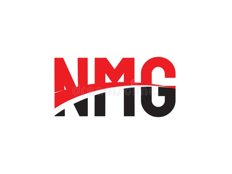 NMG Letter Initial Logo Design Vector Illustration Stock Vector ...