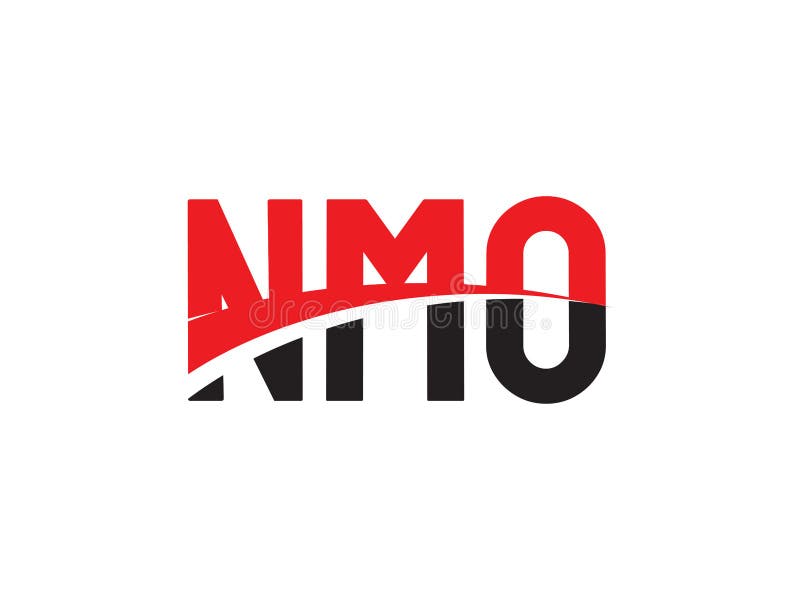 NMO Letter Initial Logo Design Vector Illustration Stock Vector ...