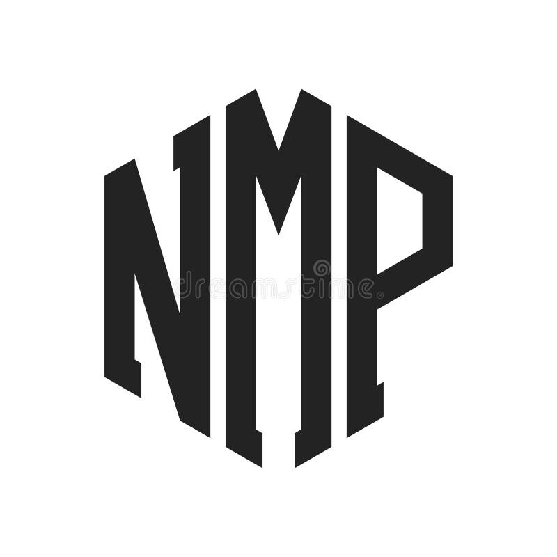 NMP Logo Design. Initial Letter NMP Monogram Logo Using Hexagon Shape ...