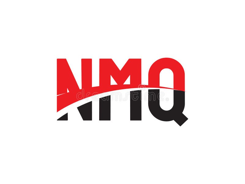 NMQ Letter Initial Logo Design Vector Illustration Stock Vector ...