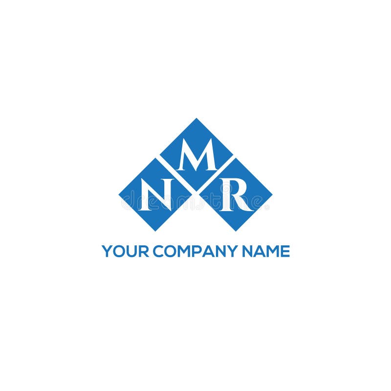 NMR Letter Logo Design on WHITE Background. NMR Creative Initials ...