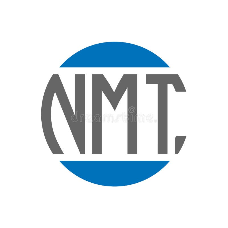 NMT Letter Logo Design on White Background. NMT Creative Initials ...