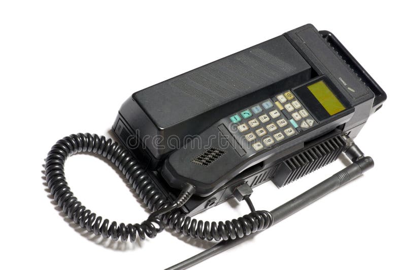 Old mobile phone stock photo. Image of handset, retro - 25355818