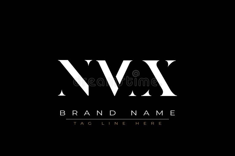 NMX Abstract Letter Logo Design Stock Vector - Illustration of alphabet ...
