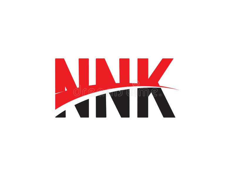 NNK Letter Initial Logo Design Vector Illustration Stock Vector ...
