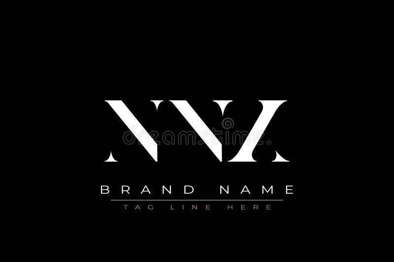 NNX Abstract Letter Logo Design Stock Vector - Illustration of abstract ...