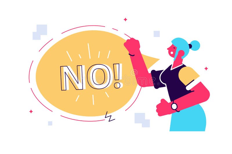 Girl No Screaming Stock Illustrations – 31 Girl No Screaming Stock ...