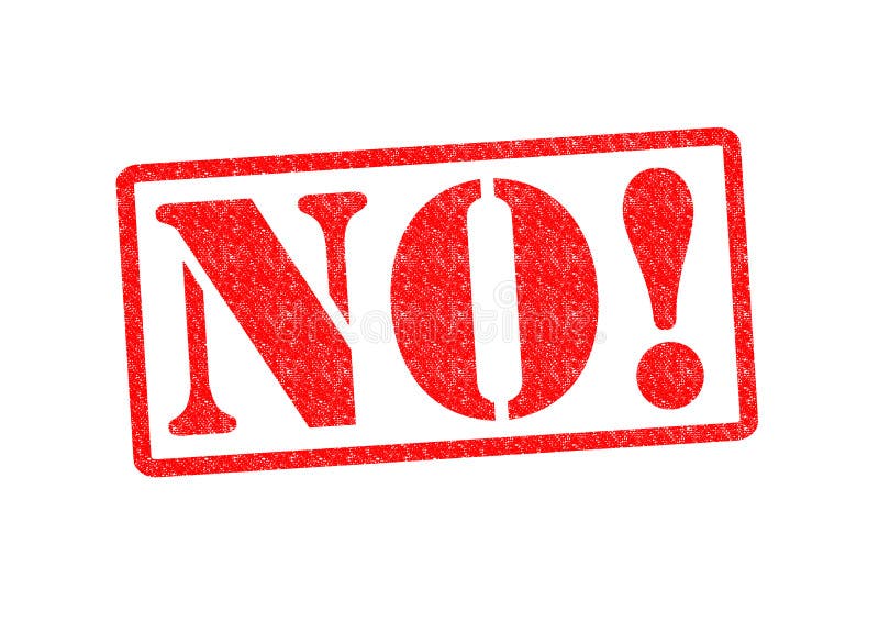 Sellos de Nein ilustración del vector. Ilustración de vendimia - 142849075