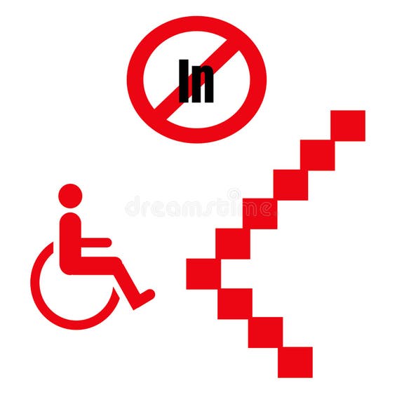 Wheelchair Inaccessibility Stock Illustrations – 10 Wheelchair ...