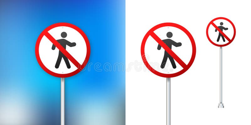 Do Not Walk Stock Illustrations – 513 Do Not Walk Stock Illustrations ...