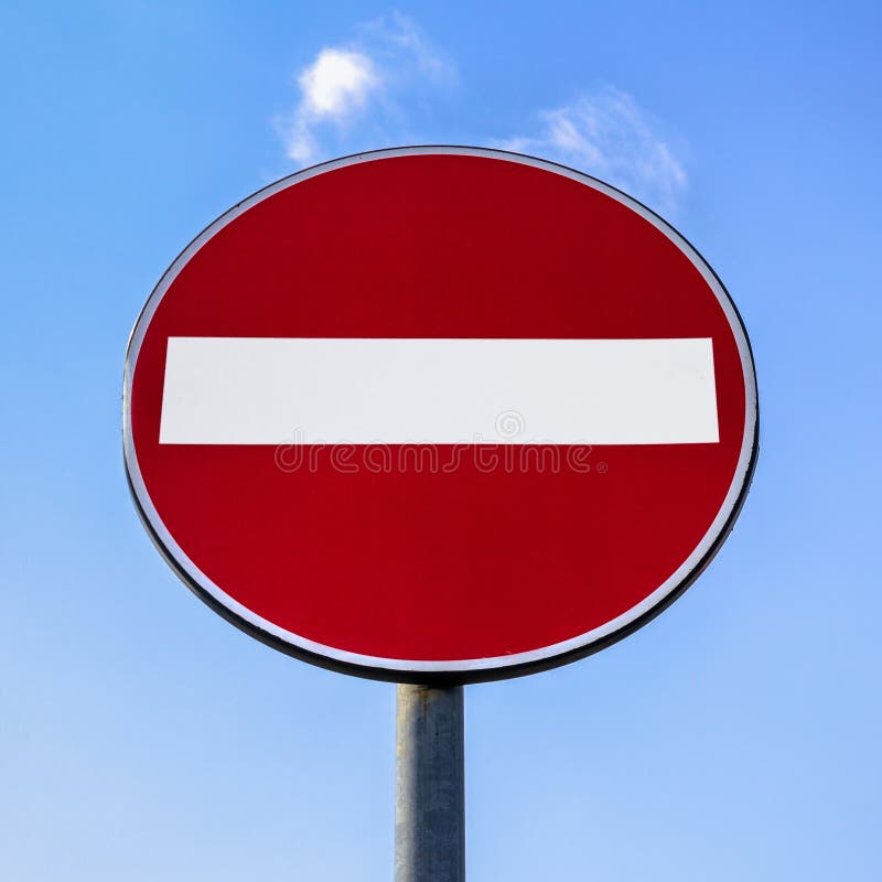 No access stock image. Image of entry, prohibiting, allowed - 54237853