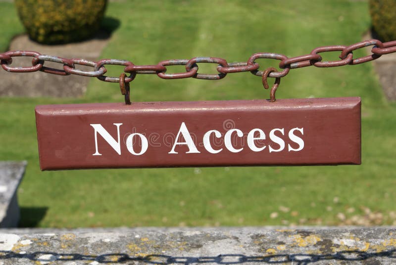 No access sign stock image. Image of object, safety, access - 55698485