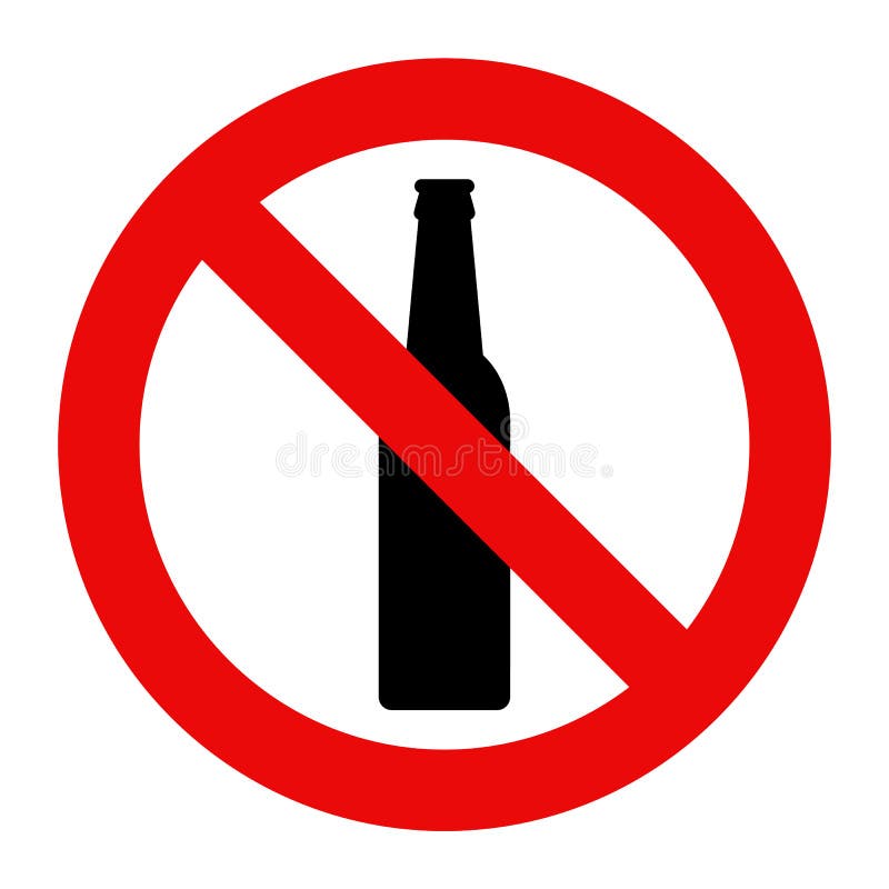 No Alcohol Sign Stock Illustrations – 5,404 No Alcohol Sign Stock ...