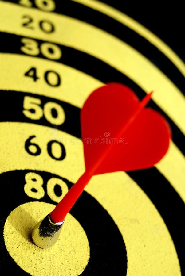 Trabalhos De Equipa E Alvo Que Alcangam O Mesmo Objetivo Foto de Stock ...