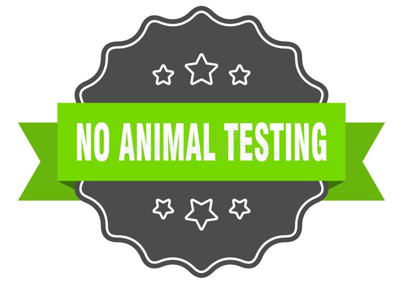 No Animal Testing Label. No Animal Testing Isolated Seal. Sticker. Sign ...