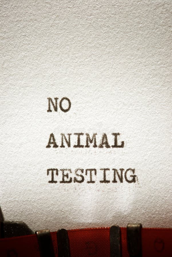 No animal testing stock photo. Image of rights, message - 261587816
