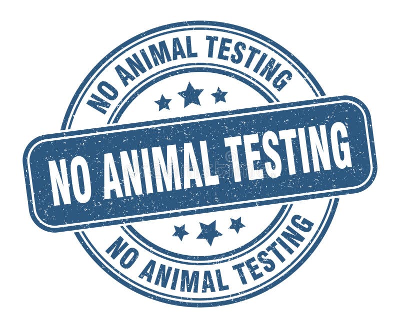 No Animal Testing Stamp. No Animal Testing Label. Round Grunge Sign ...