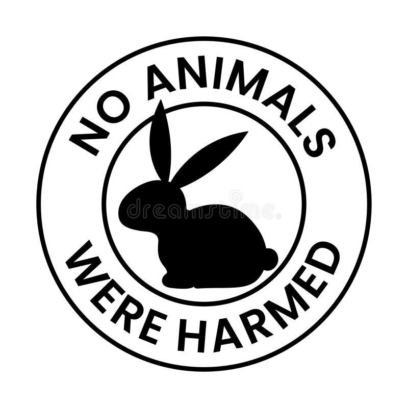 No Animals Were Harmed Illustration 1 Stock Vector - Illustration of ...