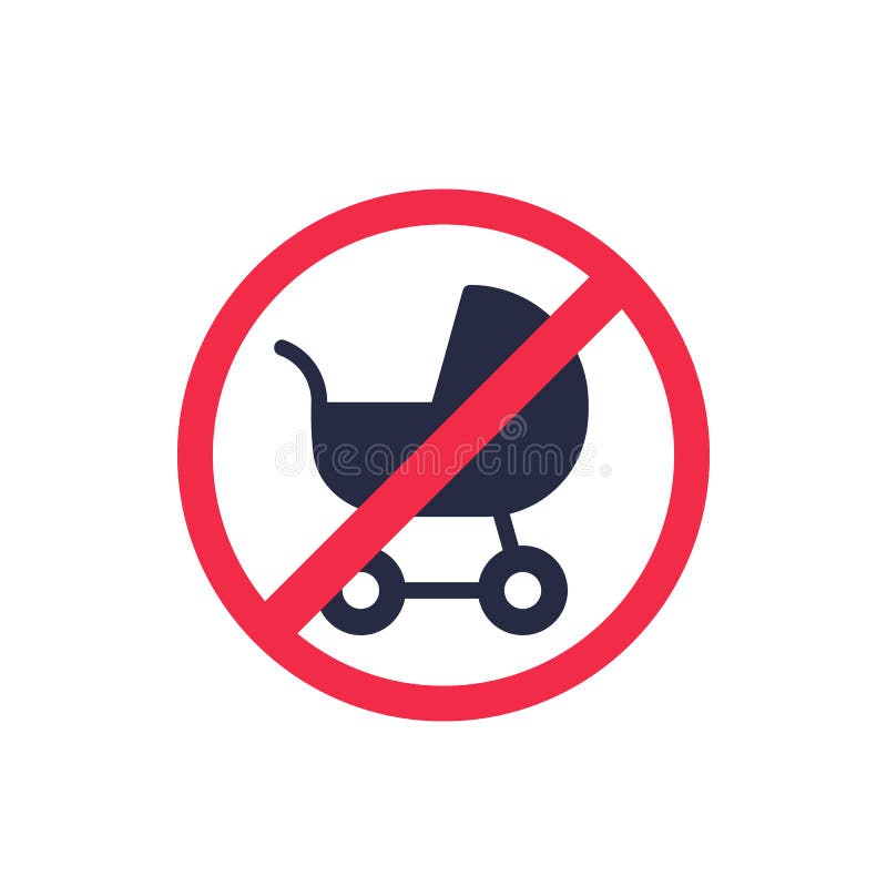 No Pram Sign Stock Illustrations – 80 No Pram Sign Stock Illustrations ...