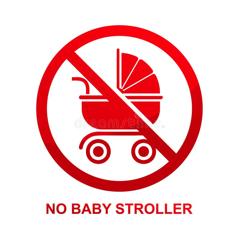 No Stroller Icon Stock Illustrations – 103 No Stroller Icon Stock ...