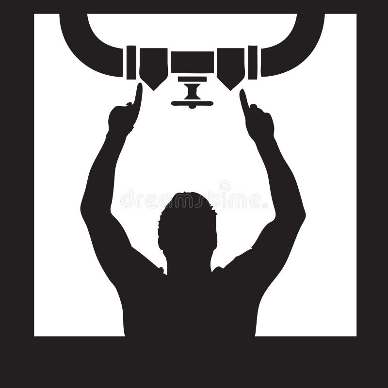 No back flow valve stock vector. Illustration of info - 320712775