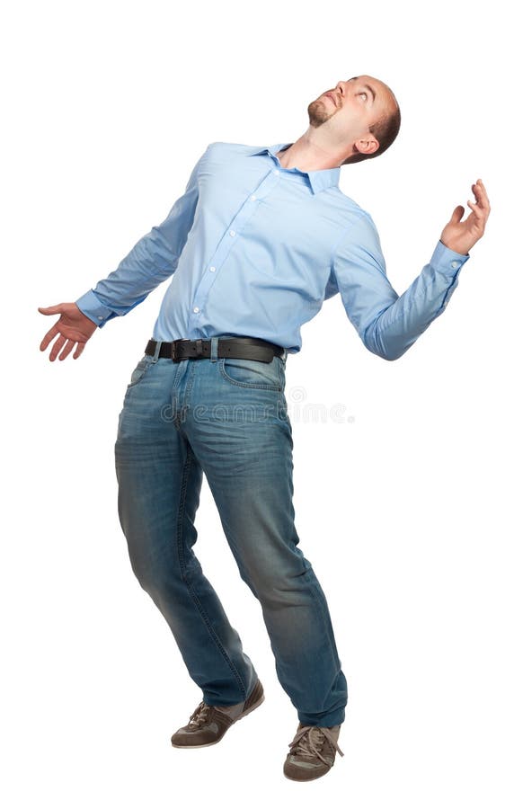 No balance stock photo. Image of denim, fall, worker - 53789558