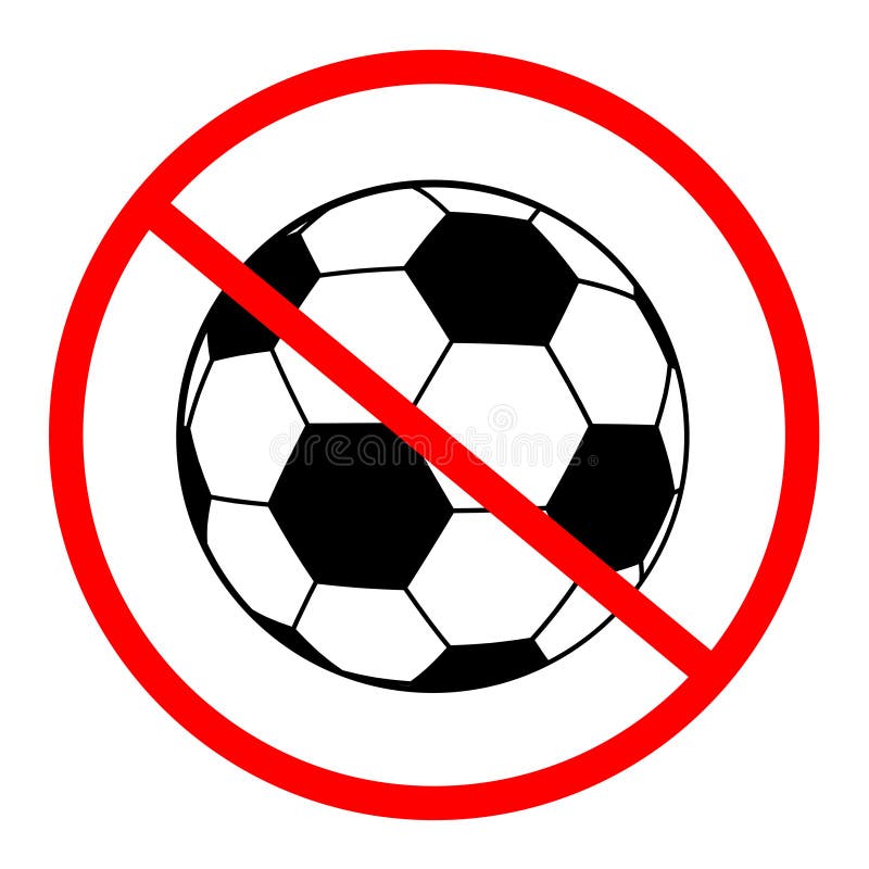 No ball stock vector. Illustration of symbol, oval, innovative - 25409900