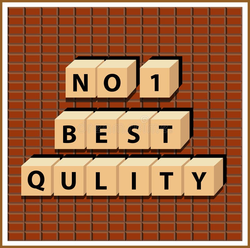 No.1 Best Quality: Cube Words, Positivity, Vector Illustration Design ...