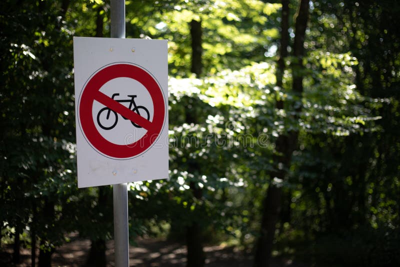 No bicycle traffic sign stock photo. Image of bike, cycle - 193780860 No bicycle traffic sign stock photo. Image of bike, cycle - 193780860