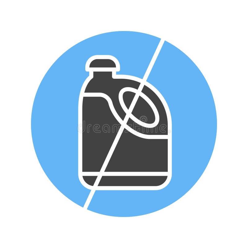 No Bleach Icon Vector Image. Stock Vector - Illustration of design ...