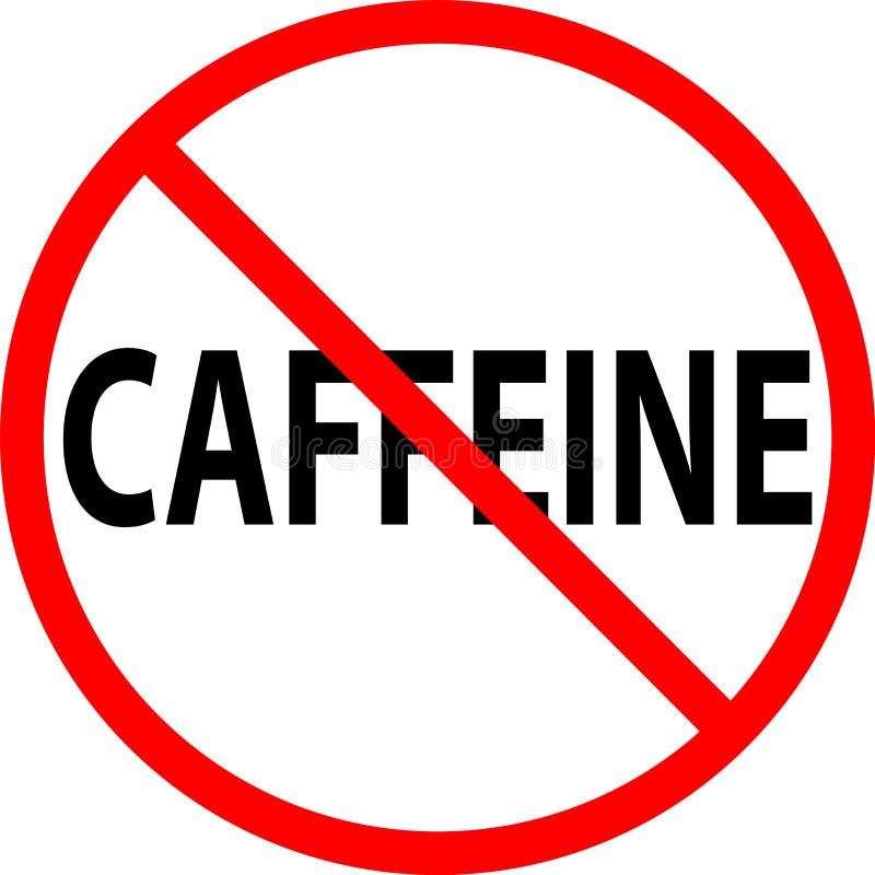 No Caffeine Icon on White Background. No Caffeine Symbol. Flat Style ... No Caffeine Icon on White Background. No Caffeine Symbol. Flat Style ...