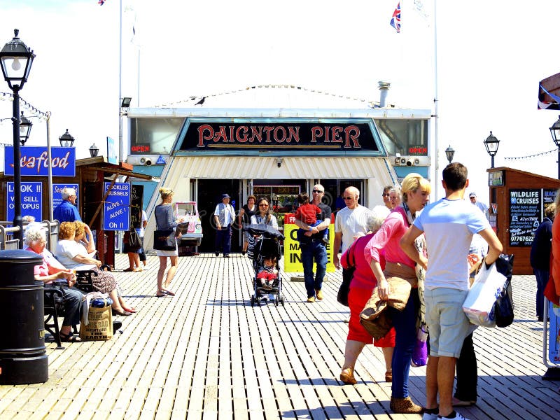 Fairy Cove in Paignton, Devon, Reino Unido Imagem de Stock - Imagem de ...