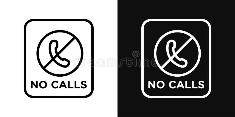 No call sign stock illustration. Illustration of symbol - 338056646