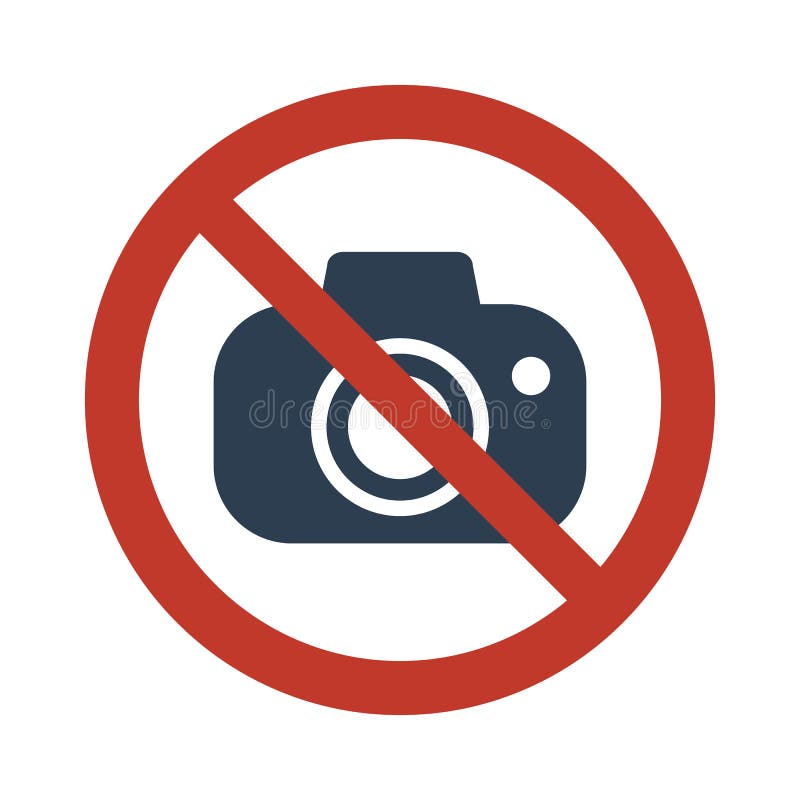 No Camera Sign Stock Illustrations – 3,883 No Camera Sign Stock ...