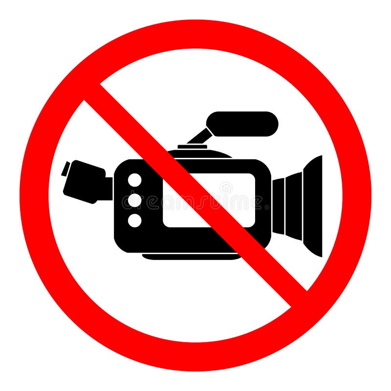 No Camera Sign Stock Illustrations – 3,883 No Camera Sign Stock ...