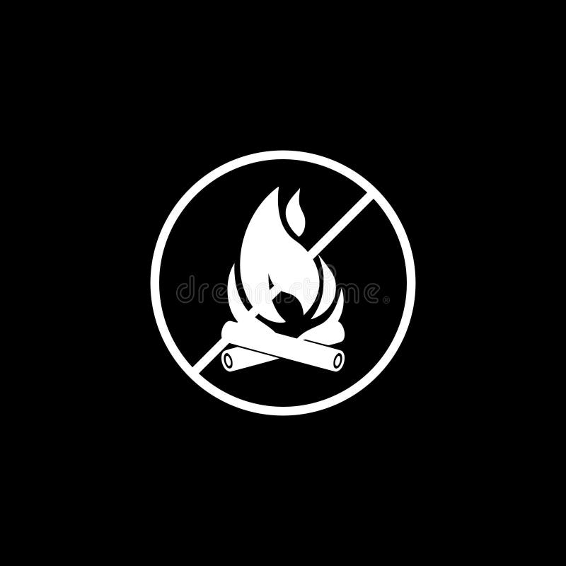 No Camp Fire Logo Stock Illustrations – 45 No Camp Fire Logo Stock ...