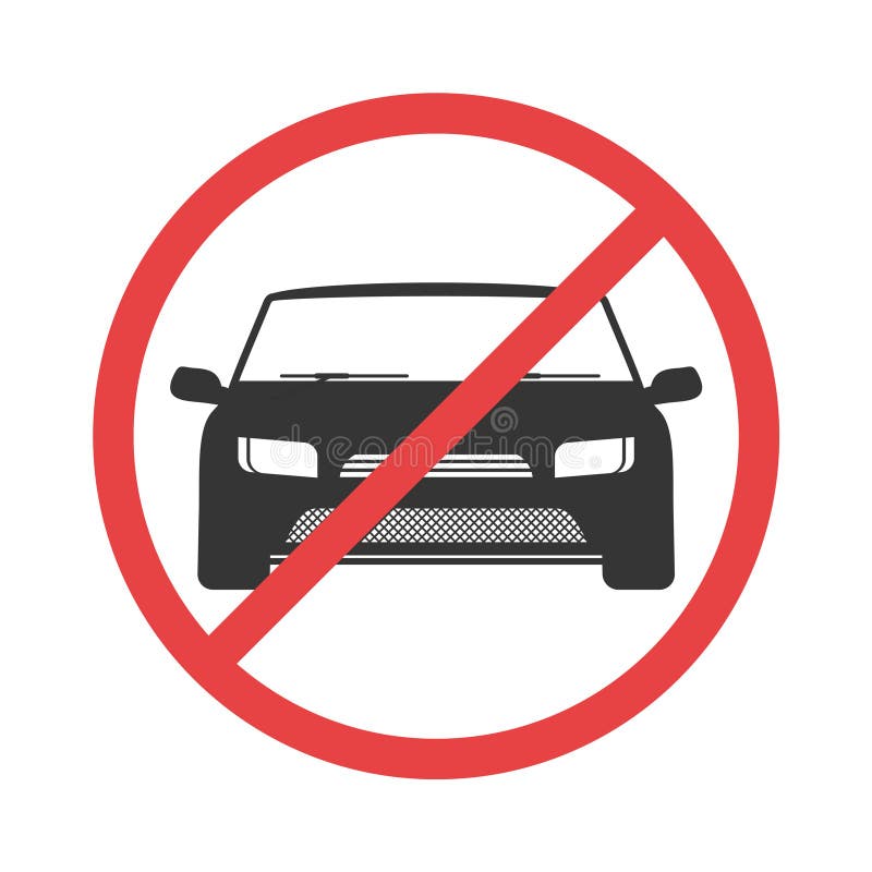 Sign No Cars Stock Illustrations – 323 Sign No Cars Stock Illustrations ...