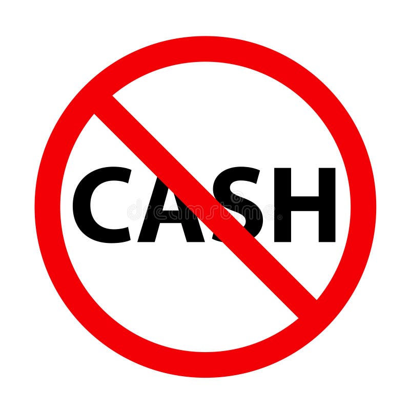 No Cash Logo