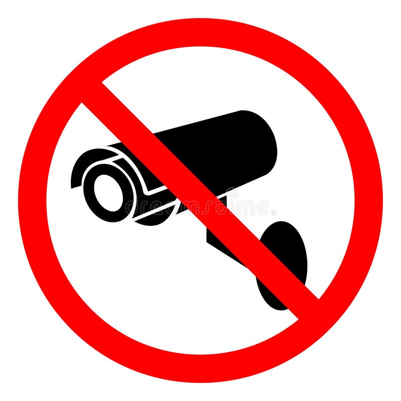 No camera sign vector stock vector. Illustration of creative - 49288188