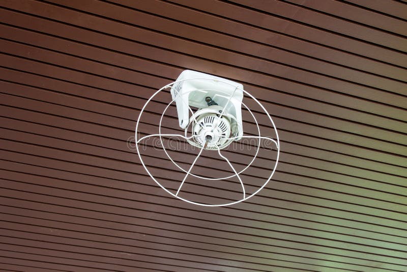 The No Ceiling Fan Blades, Worn, Damaged Stock Image - Image of cold ...