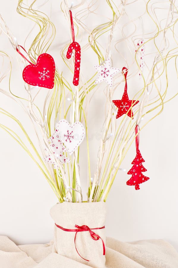 No Christmas Tree - No Problem Stock Image - Image of willow, felt ...