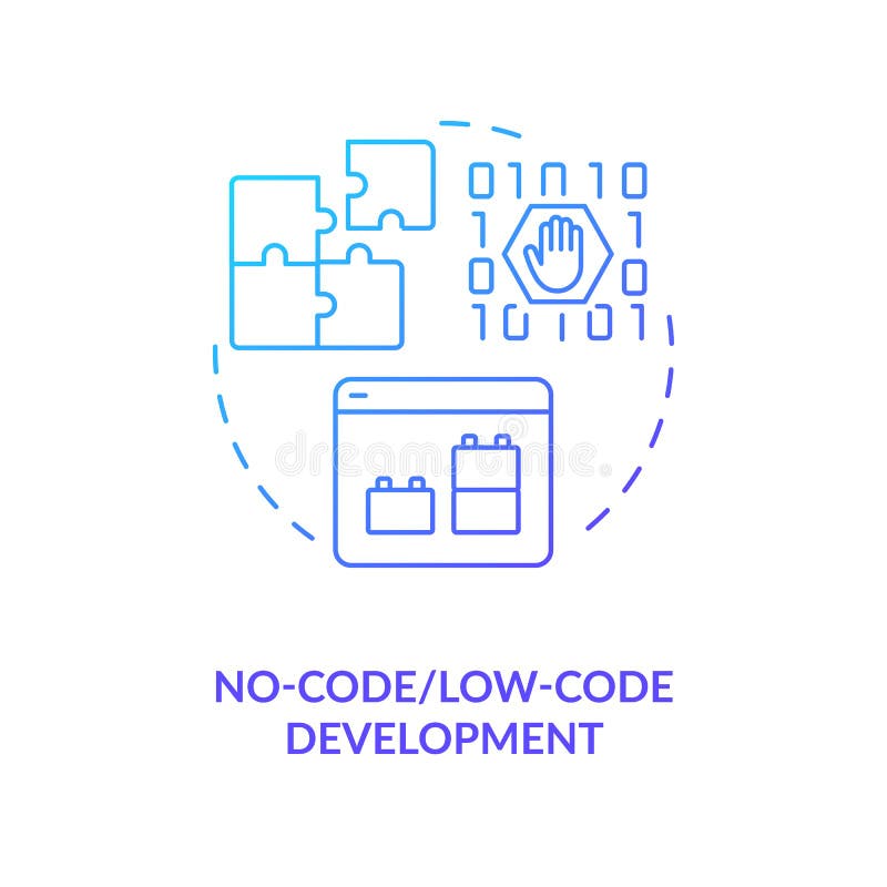 No Code Application Development Stock Illustrations 122 No Code
