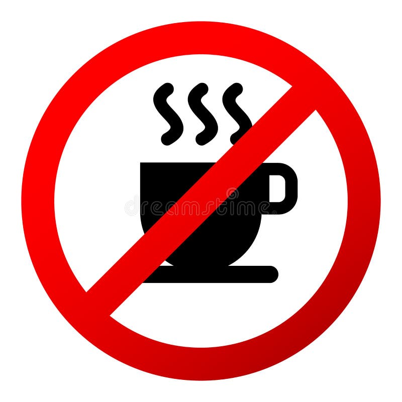 Prohibition Signs No Glasses Stock Illustrations – 15 Prohibition Signs ...