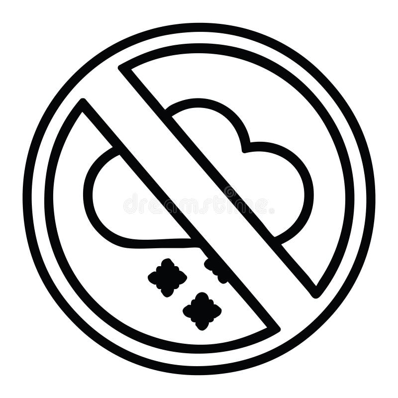 No cold weather icon stock vector. Illustration of symbol - 149242261