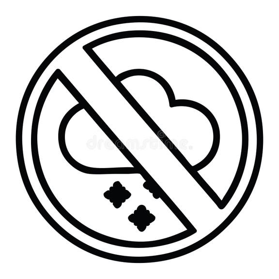 No cold weather icon stock vector. Illustration of symbol - 149242261