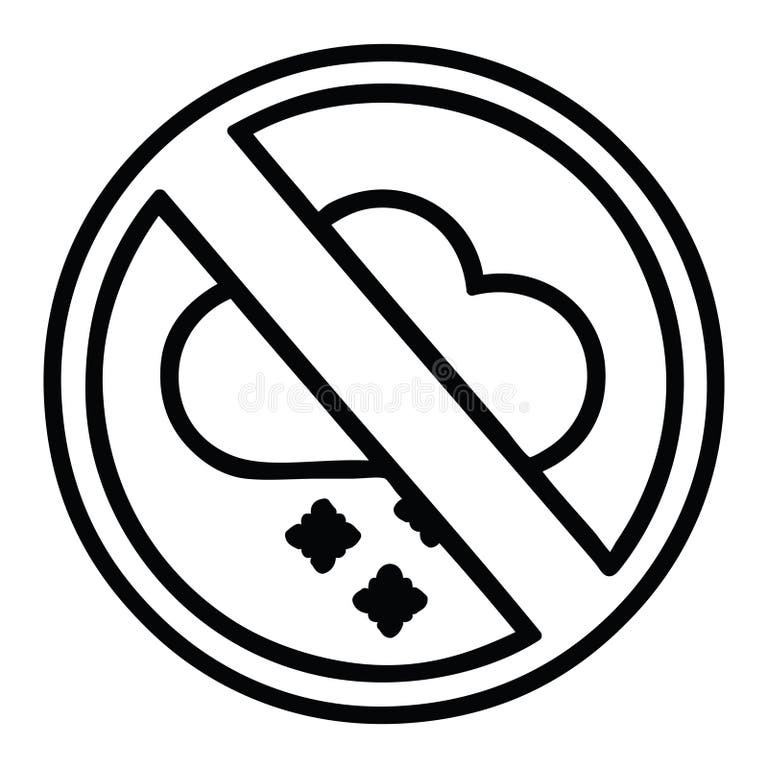 No cold weather icon stock vector. Illustration of symbol - 149242261