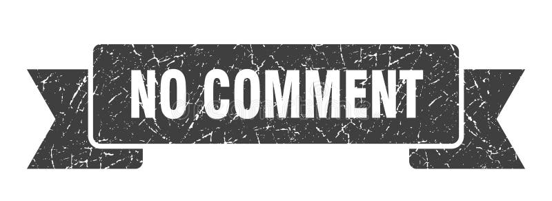 No comment stock vector. Illustration of design, label - 124314684