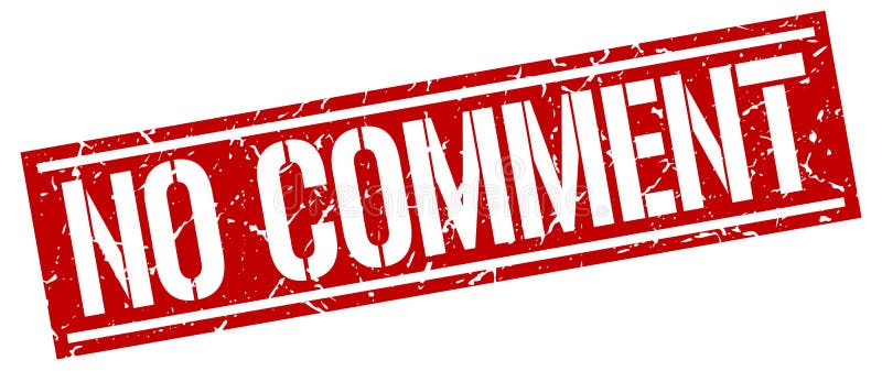 No comment stock vector. Illustration of label, blue - 124322374