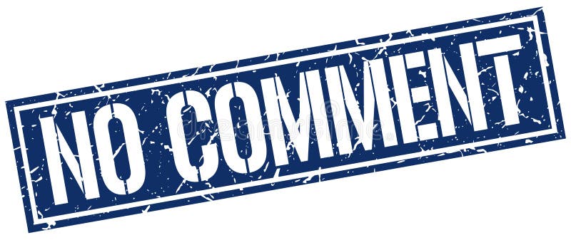 No comment stamp stock vector. Illustration of vector - 120289630